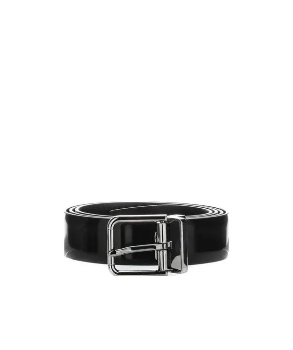 Dolce & Gabbana Classic Buckle Belt - Black