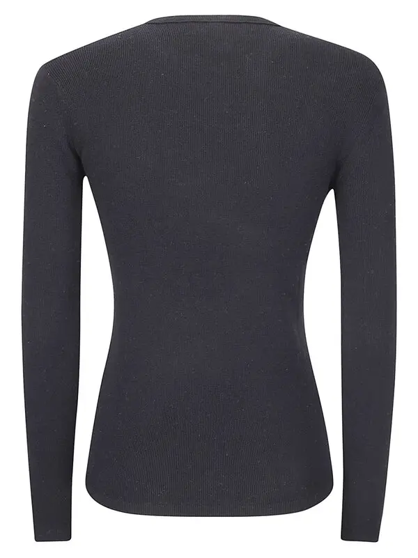 LISA YANG Crew Neck Long Sleeve T-shirt