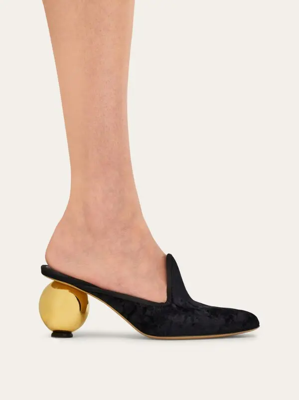 FERRAGAMO Spherical Heel Mule