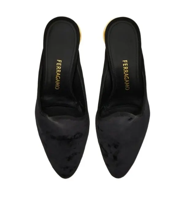 FERRAGAMO Spherical Heel Mule