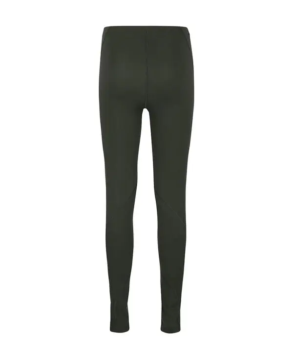 JIL SANDER Logo Printed High-waisted Leggings - Black