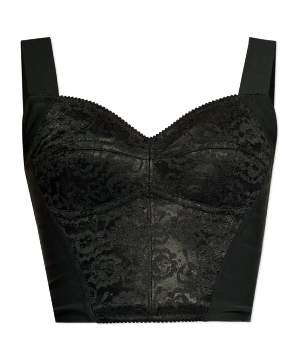 Dolce & Gabbana Motif Jacquard Top