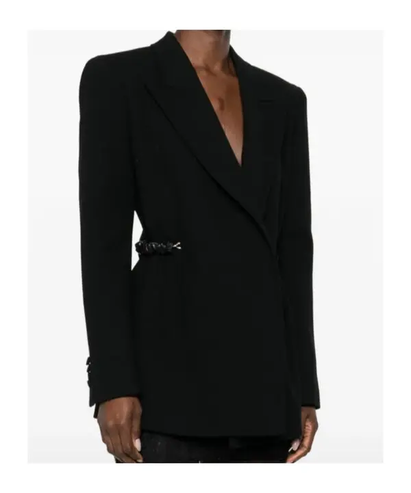 Gabriela Hearst Long-sleeved Belted Blazer