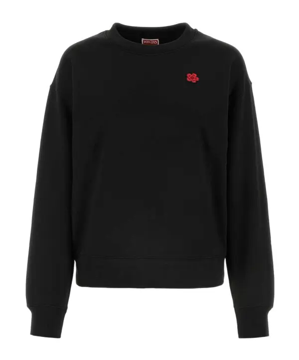 Kenzo Boke Flower Crewneck Sweatshirt - Black