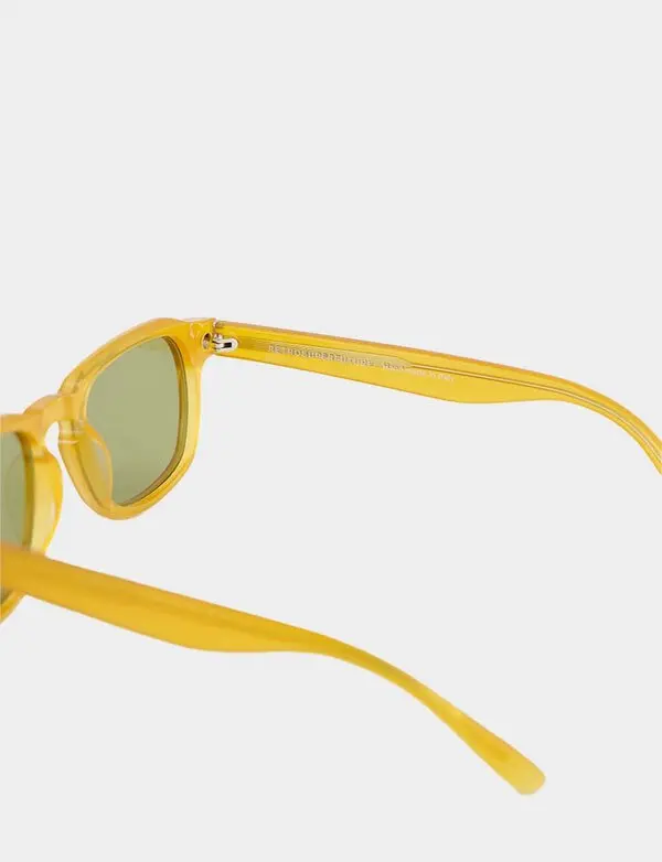 RETROSUPERFUTURE Square Acetate Sunglasses - Nude