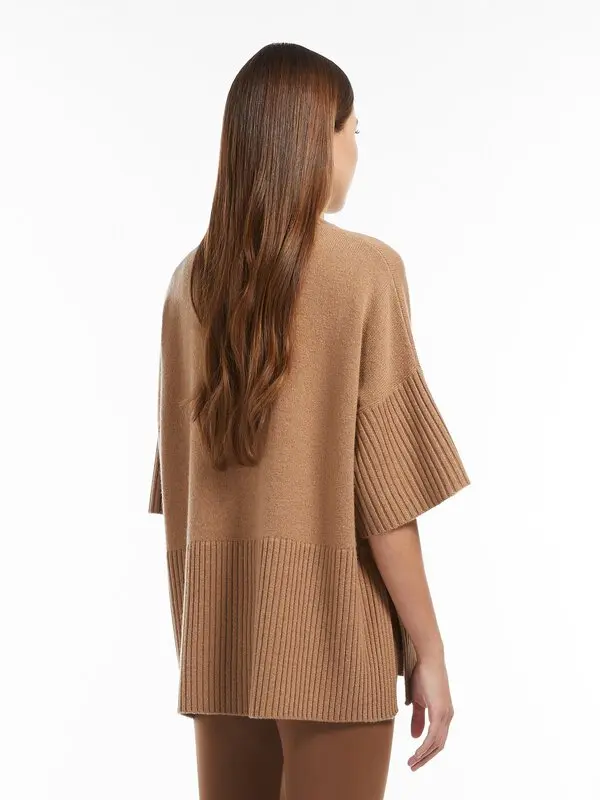 Max Mara Oversized Crewneck Knit T-shirt