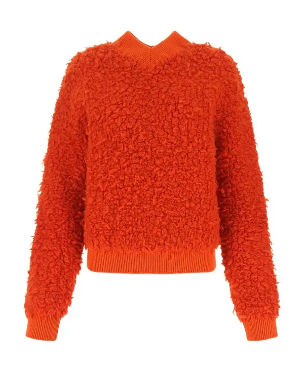 Bottega Veneta Relaxed Fit Ribbed V-neck Jumper
