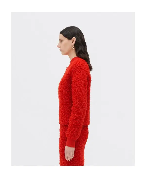Bottega Veneta Relaxed Fit Ribbed V-neck Jumper
