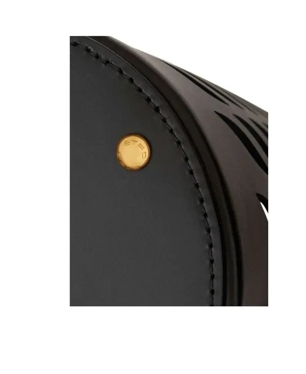 Etro Coffa Cut-out Bucket Bag - Black