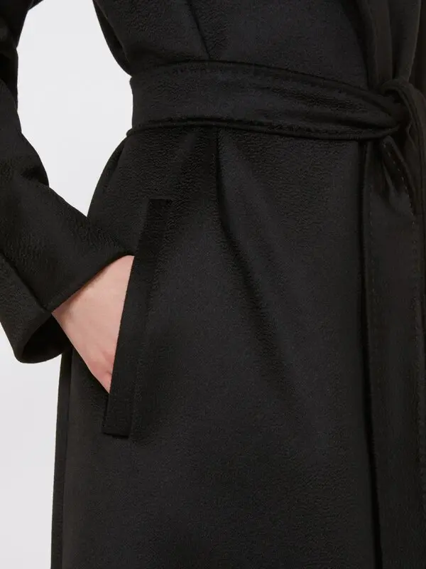 Max Mara Euclide Belted Long-sleeved Coat