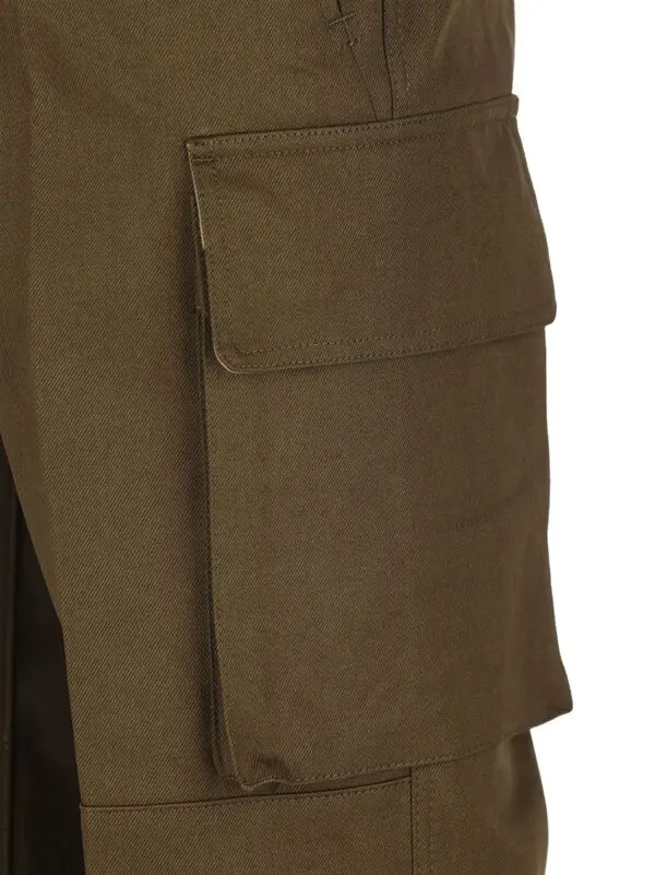 Valentino Garavani Logo Plaque Cargo Pants