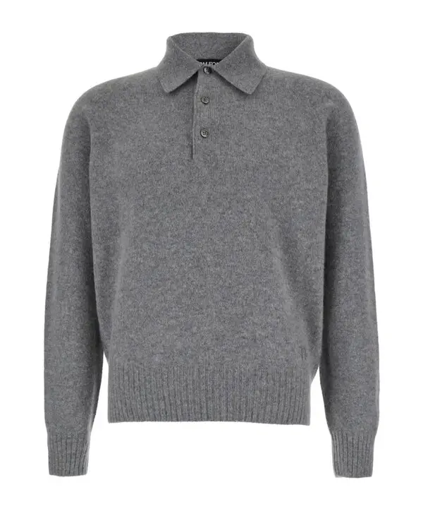 TOM FORD Long-sleeved Seamless Polo Shirt