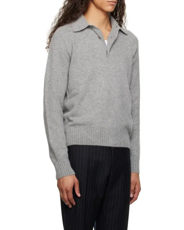 TOM FORD Long-sleeved Seamless Polo Shirt
