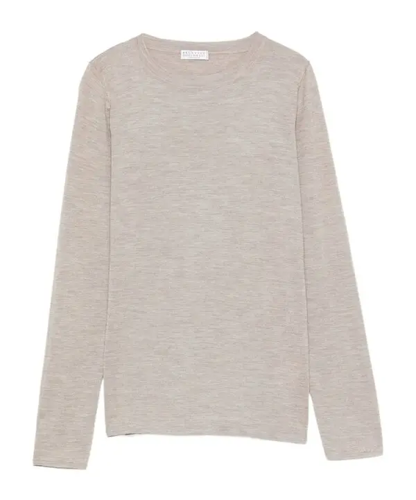Brunello Cucinelli Long Sleeve Knit Sweater