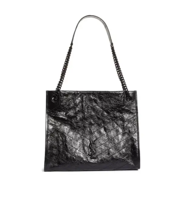 Saint Laurent Niki Logo Plaque Shoulder Bag