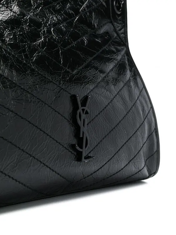 Saint Laurent Niki Logo Plaque Shoulder Bag