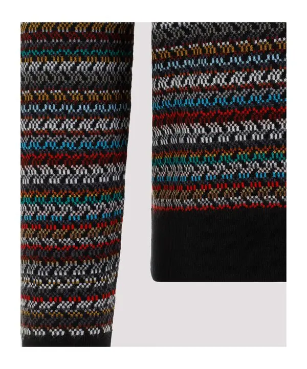Paul Smith Pattern Intarsia Knitted Jumper