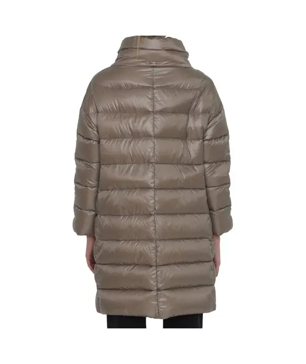 Herno Quilted Down Long Jacket