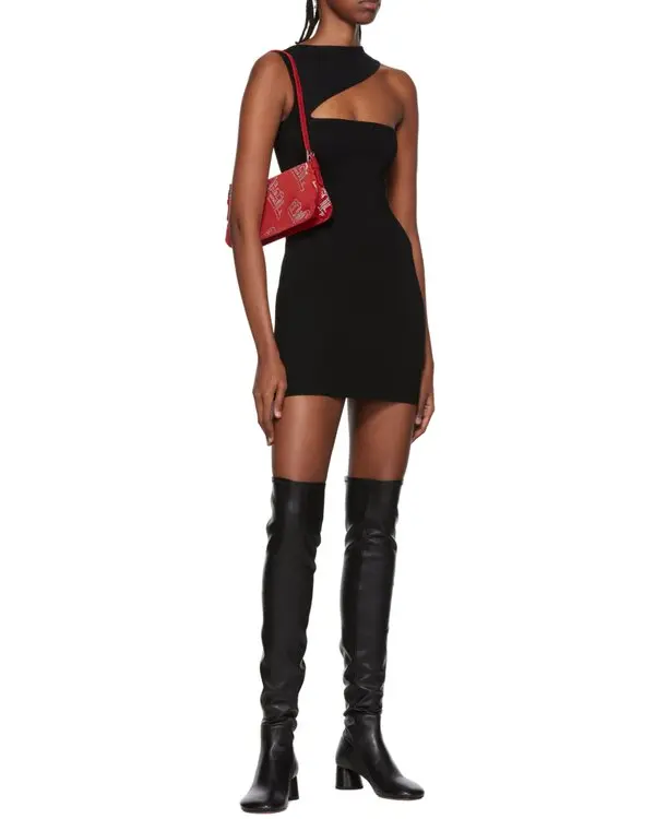By Far Dulce Embellished Zipped Shoulder Bag