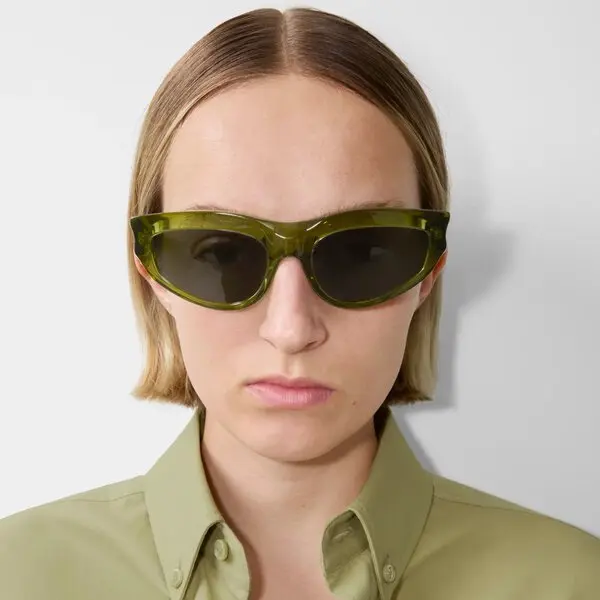 Burberry Classic Oval-frame Sunglasses