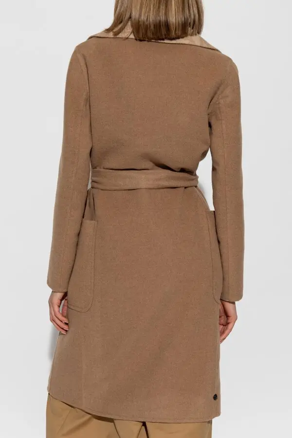 Max Mara Reversible Belted Coat