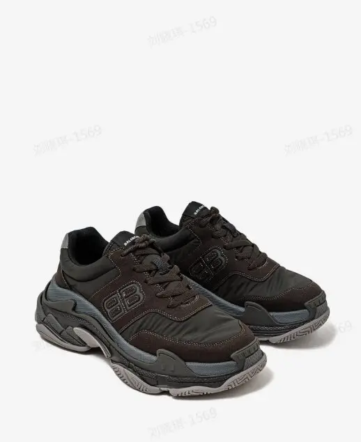 Balenciaga Triple S Sneakers - Black