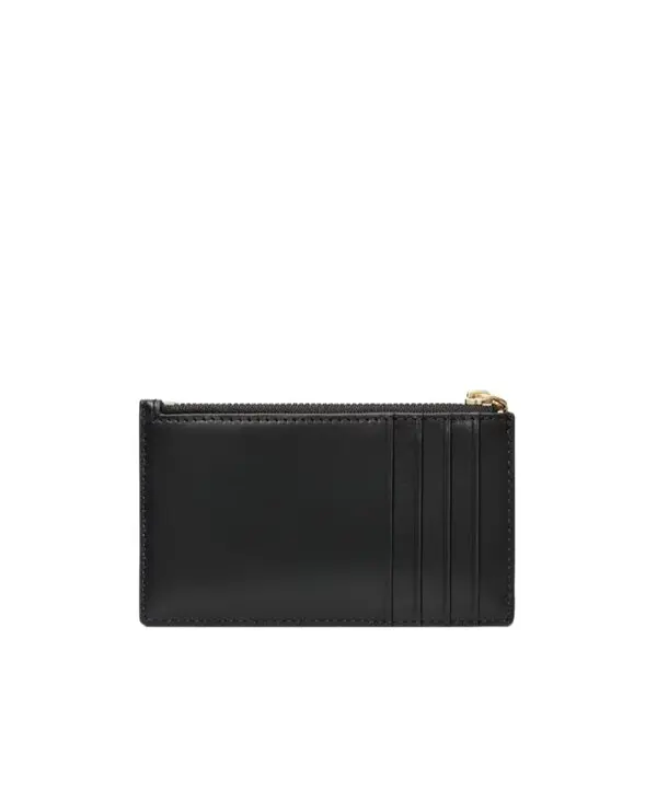 Tory Burch Quilted Charm Zip Card Case