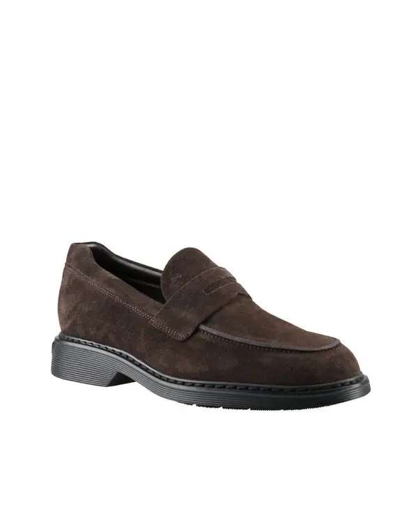 Hogan Almond-toe Loafers