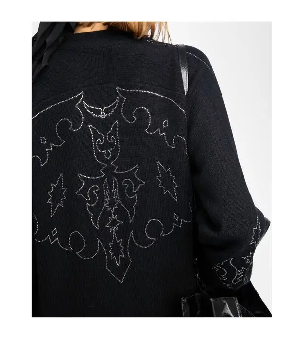 Zadig&Voltaire Embellished Knit Cardigan
