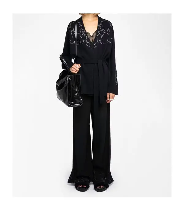 Zadig&Voltaire Embellished Knit Cardigan