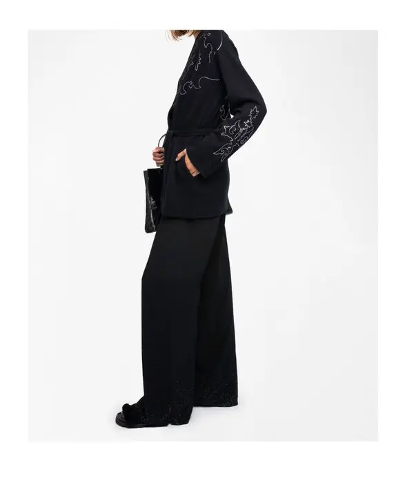 Zadig&Voltaire Embellished Knit Cardigan