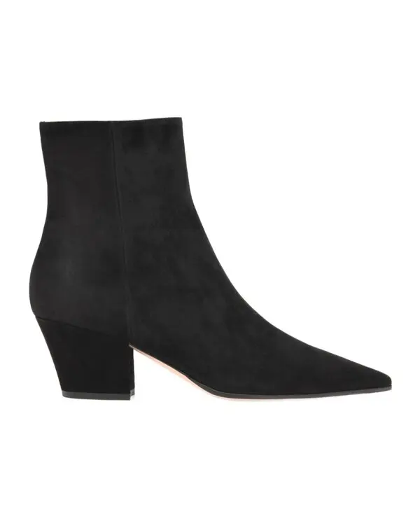 GIANVITO ROSSI Pointed Toe Zip Up Ankle Boots