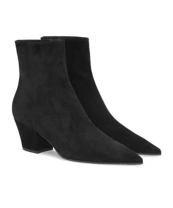 GIANVITO ROSSI Pointed Toe Zip Up Ankle Boots
