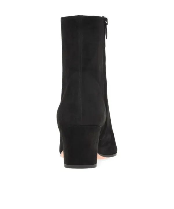 GIANVITO ROSSI Pointed Toe Zip Up Ankle Boots