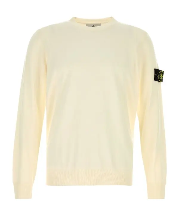 Stone Island Logo Patch Crewneck Sweater
