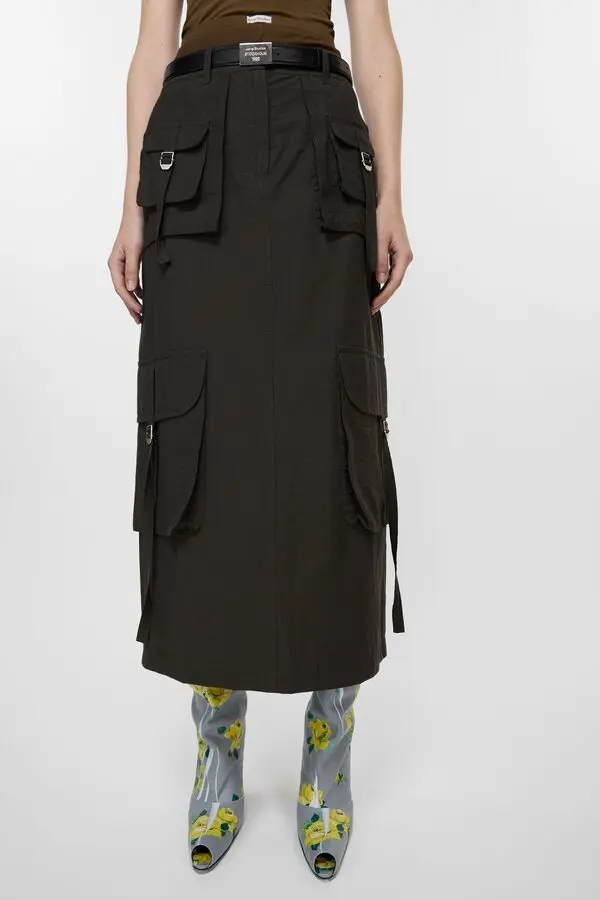 Acne Studios Cargo Skirt - Black