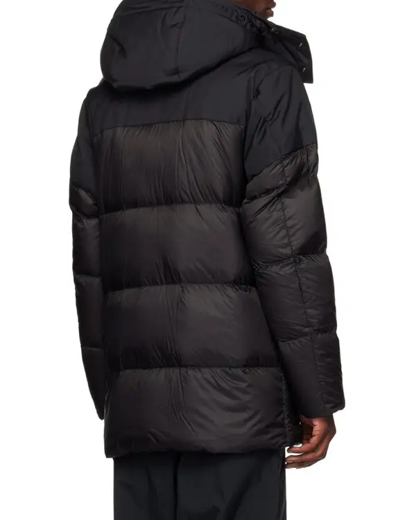 C.P. COMPANY Hooded Down Puffer Jacket - Black