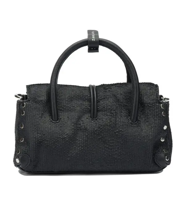 ZANELLATO Baby Dotta Top Handle Bag - Black