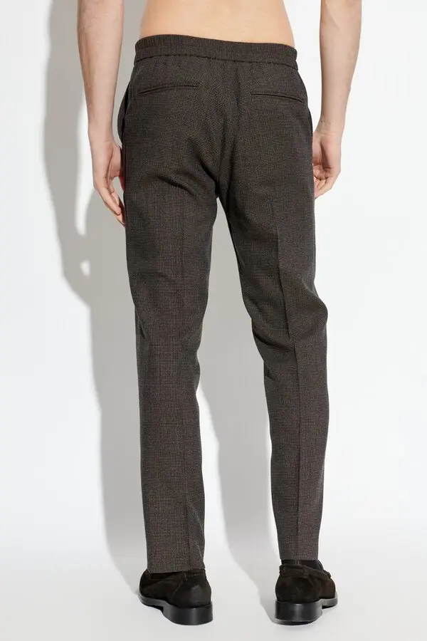 Paul Smith Micro Houndstooth Straight Pants