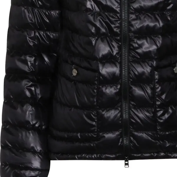 Herno Quilted Down Jacket With Stand Collar - Nude