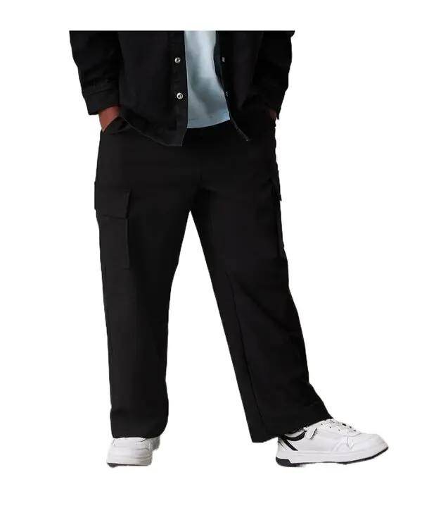 Calvin Klein Wide Leg Skater Joggers - Black