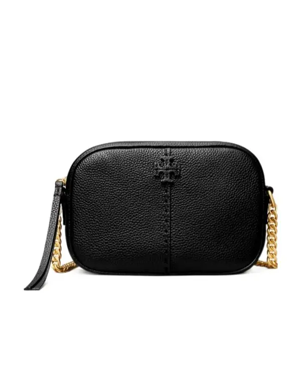 Tory Burch Mcgraw Logo Patch Camera Bag