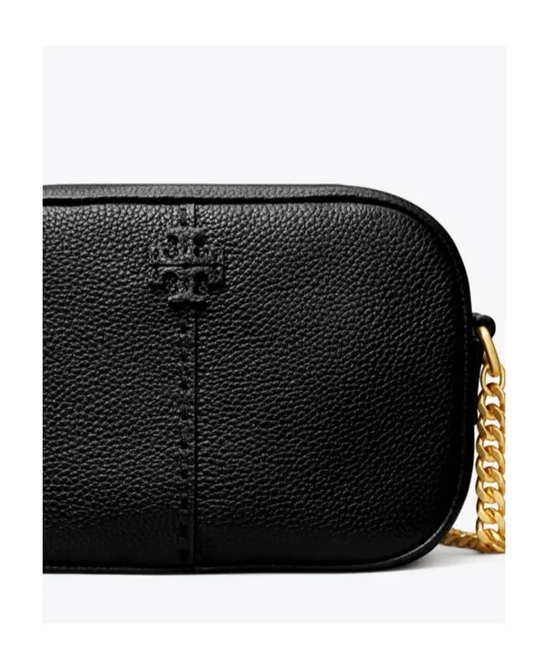 Tory Burch Mcgraw Logo Patch Camera Bag