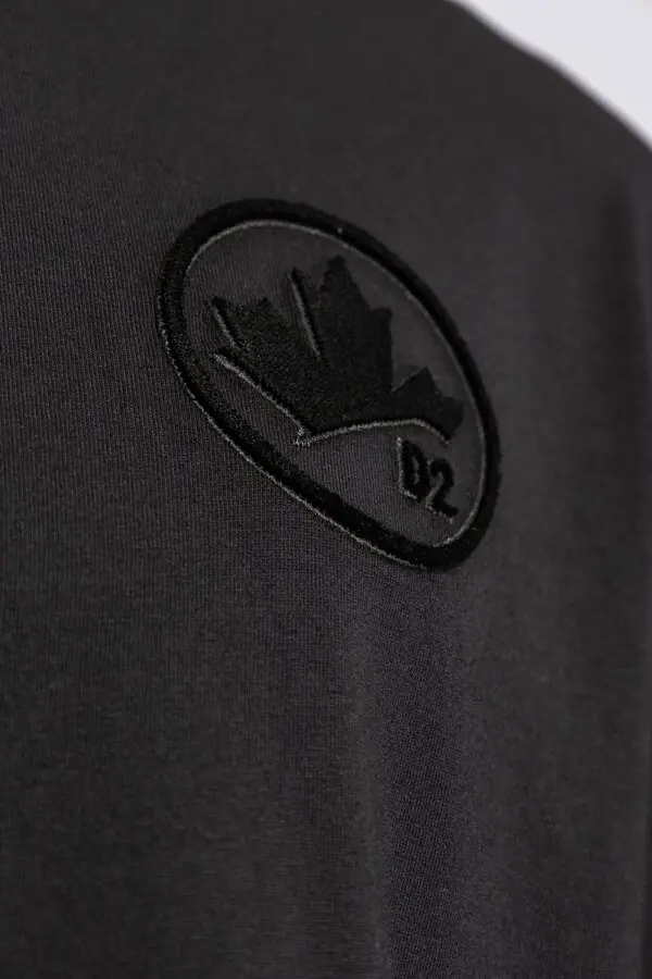 Dsquared2 Logo Patch Crewneck T-shirt