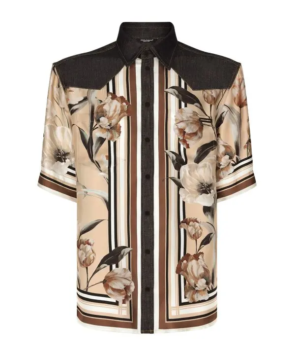 Dolce & Gabbana Dolce Gabbana Floral Print Shirt