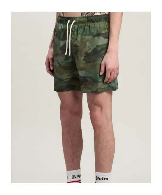 Palm Angels Seasonal Camo-print Swim Shorts