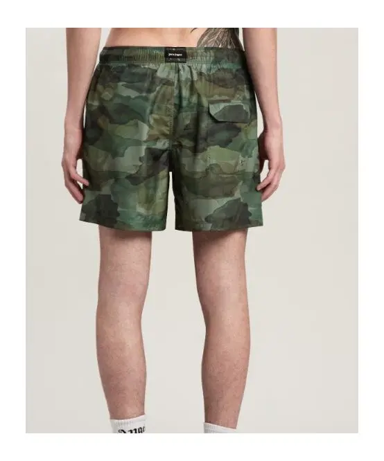 Palm Angels Seasonal Camo-print Swim Shorts