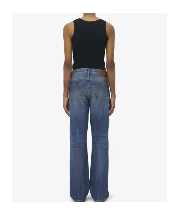 Alexander McQueen Straight-leg Jeans - Blue