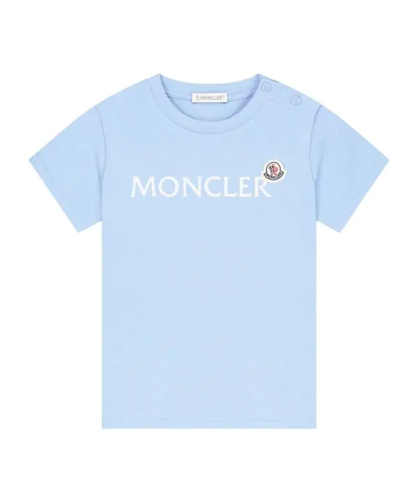 Moncler Logo Cotton Jersey T-shirt