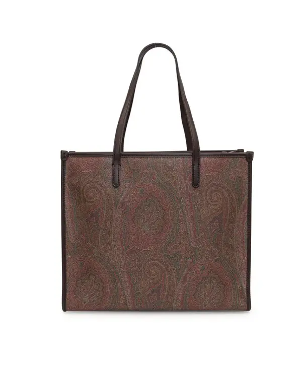 Etro Medium Paisley Crown Me Shopping Bag